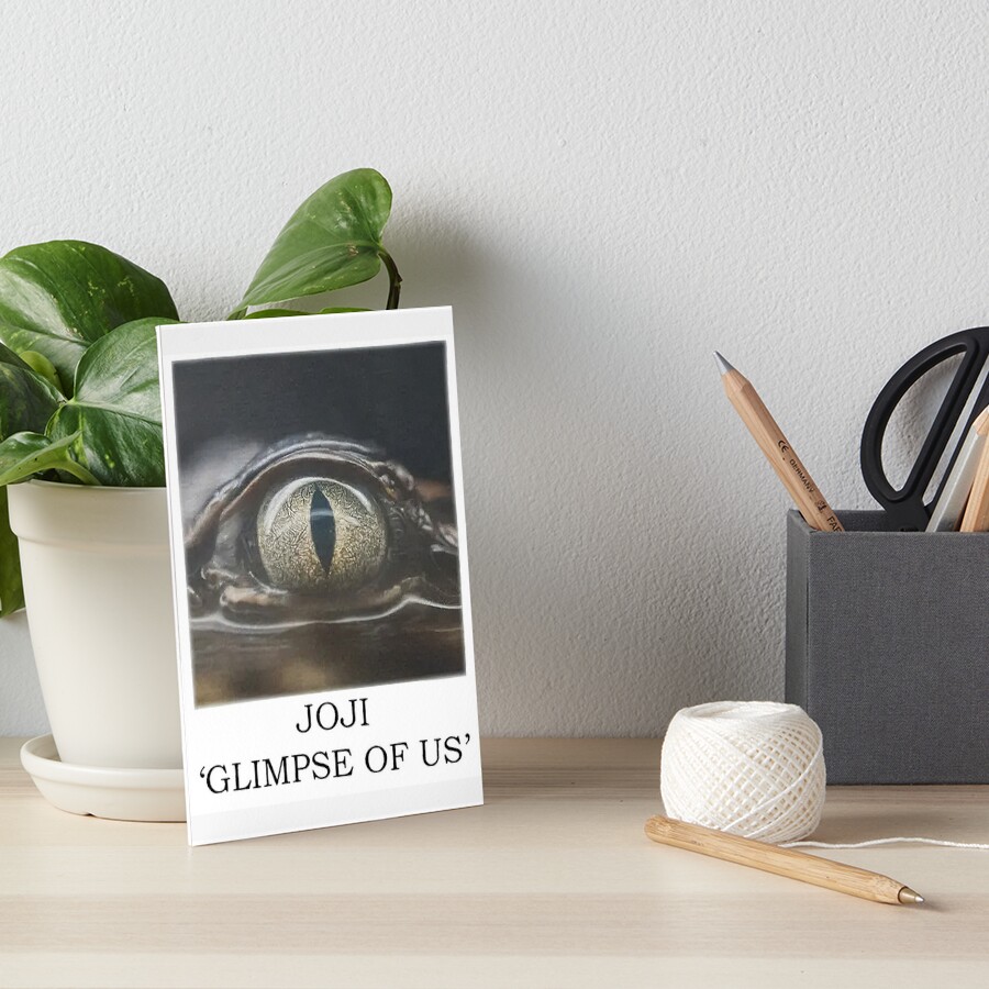 "Joji Glimpse of Us" Art Board Print for Sale by bradclarkk | Redbubble