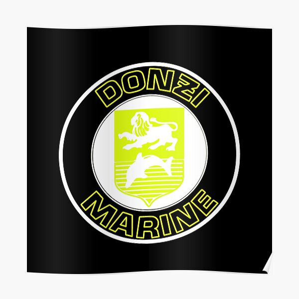 "Donzi Marine Boats" Poster for Sale by musclecarart | Redbubble