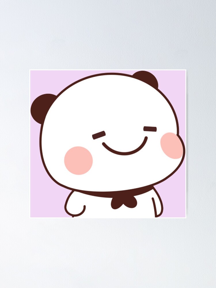 "Happy Face Bubu When Dudu Ble Ble" Poster for Sale by gingersweet ...