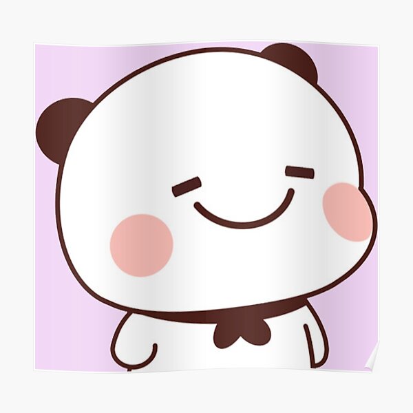 "Happy Face Bubu When Dudu Ble Ble" Poster for Sale by gingersweet ...