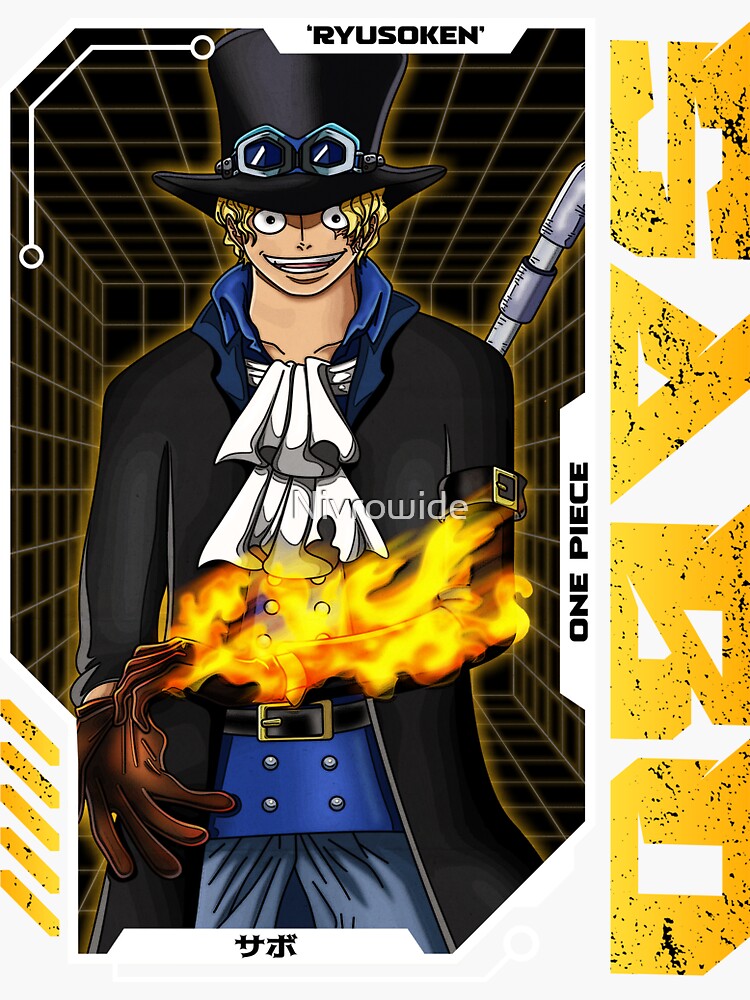 "Sabo" Sticker for Sale by Nivrowide | Redbubble