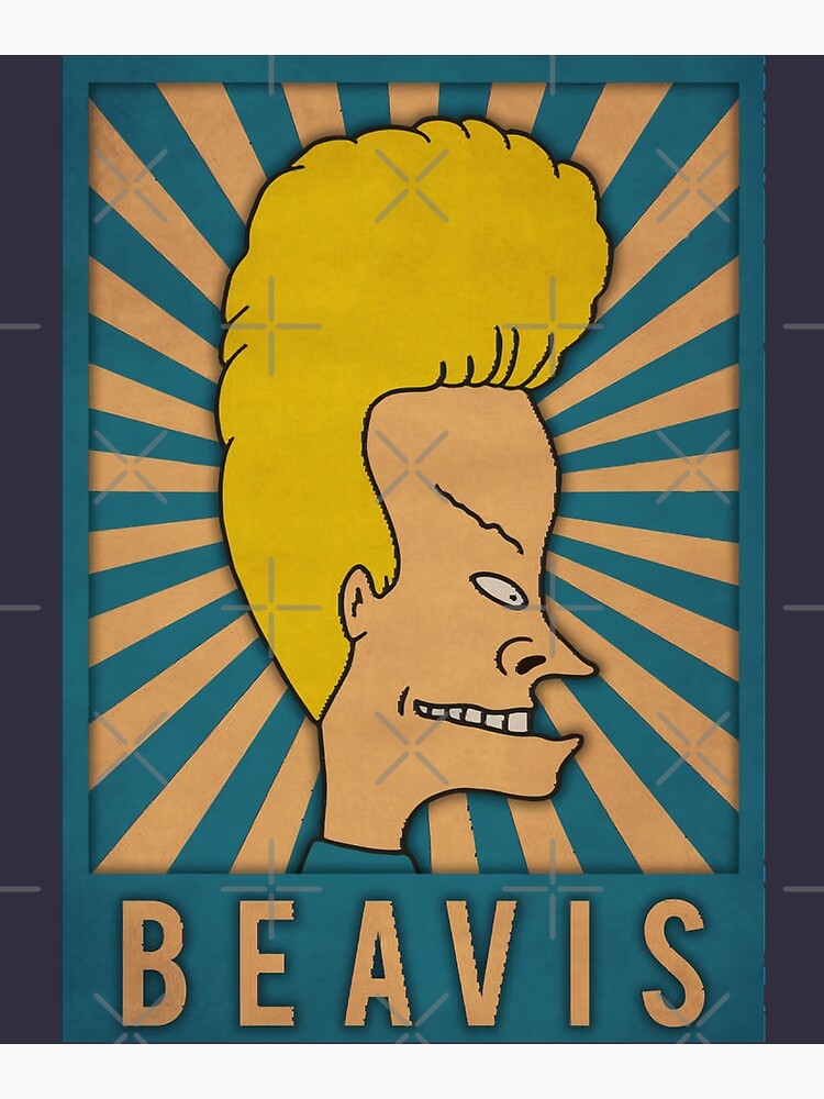 "For Men Women Beavis And Butthead music Beavis TP 2020" Poster for ...