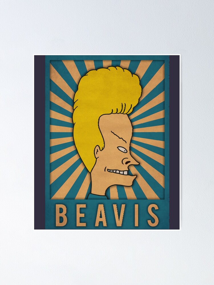 "For Men Women Beavis And Butthead music Beavis TP 2020" Poster for ...