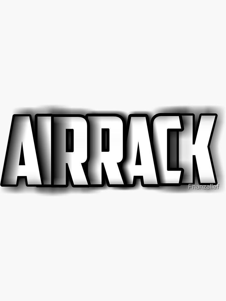 "Airrack" Sticker for Sale by Fhanzalief | Redbubble