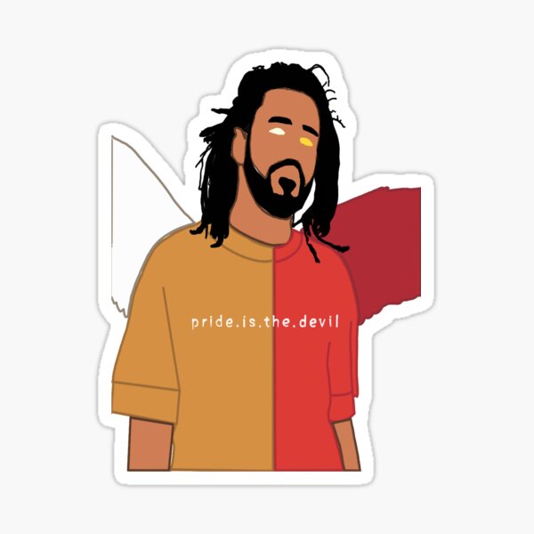 "Music Vintage Retro J Handsome Cole Women My Favorite" Sticker for ...