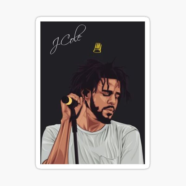 "Retro J Lovely Cole Call Me" Sticker for Sale by StewartCulbers3 ...