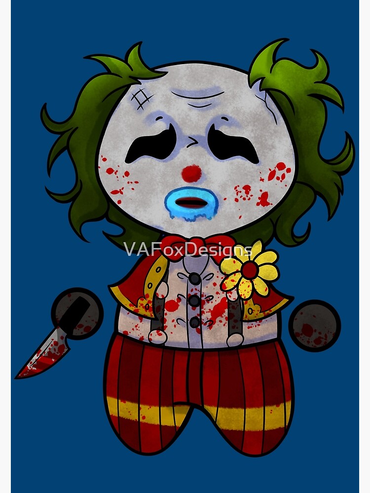 "Dead By Daylight: The Clown" Poster for Sale by VAFoxDesigns | Redbubble