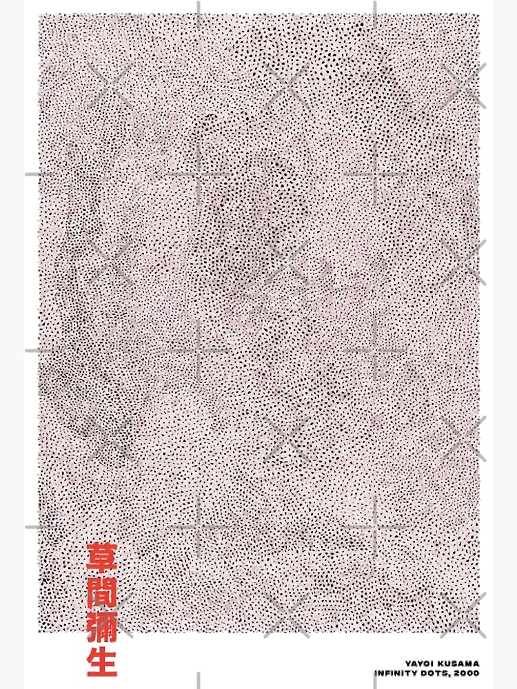 "Yayoi Kusama Infinity Dots 2000" Poster for Sale by abelalicia2 ...