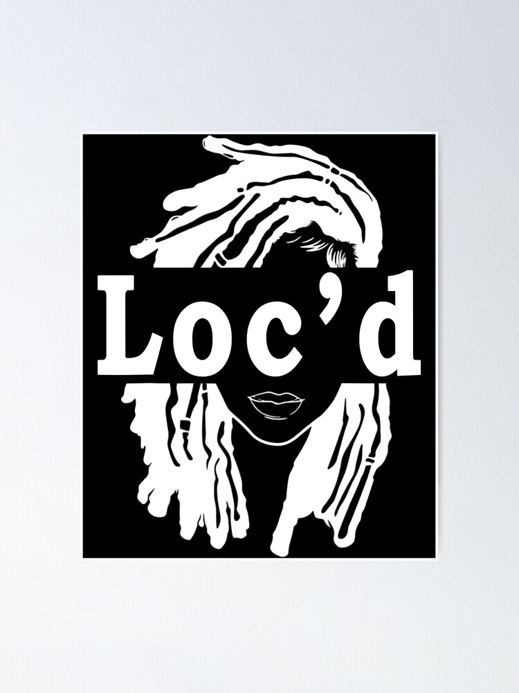 "Loc'd Hair African American Black Woman Melanin Girl Pride T-Shirt ...