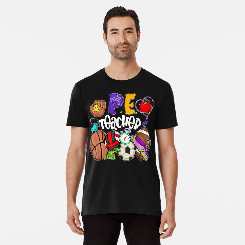 "PE Teacher Funny Physical Education Teacher Back To School" Poster for ...