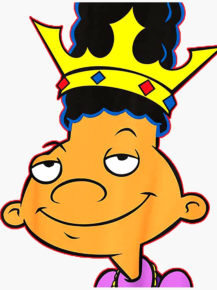 "King Gerald" Sticker for Sale by hicgembngt | Redbubble