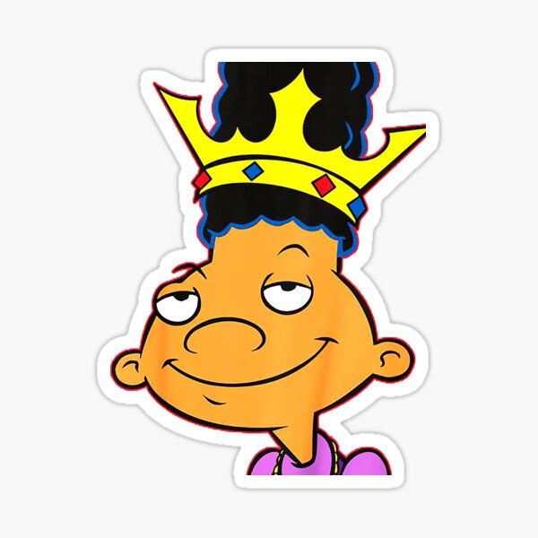 "King Gerald" Sticker for Sale by hicgembngt | Redbubble