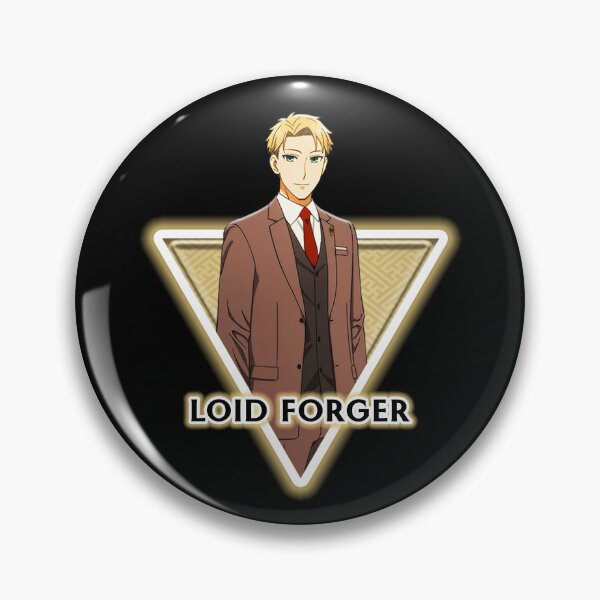 "SPY X FAMILY - LOID FORGER" Pin by TRIANGLEDOWN | Redbubble