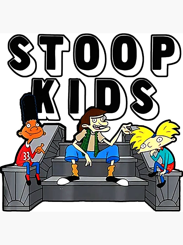 "Stoop Kids" Poster for Sale by hicgembngt | Redbubble