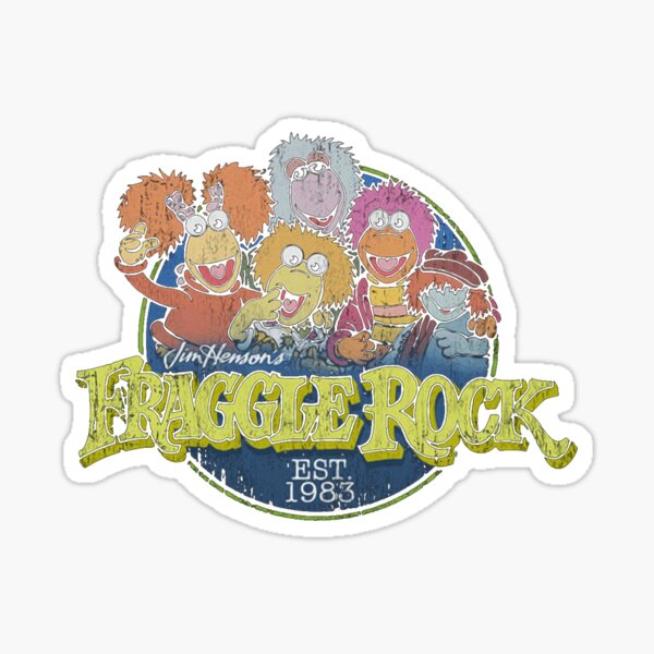 "FRAGGLE ROCK" Sticker for Sale by sabririfat | Redbubble