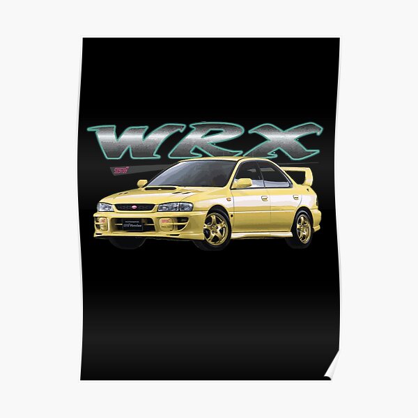 "JDM Impreza WRX STI GC8 Version 6 vi type r cashmere yellow colin ...