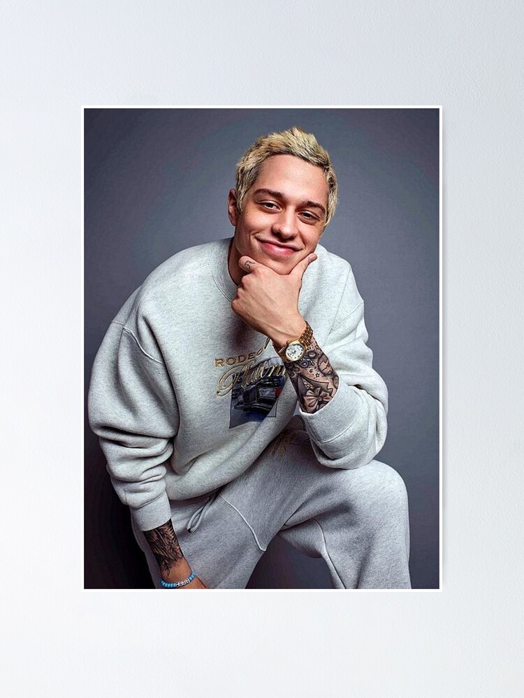 "Smile Pete Davidson " Poster for Sale by Valencithe | Redbubble
