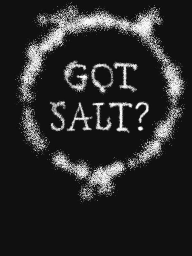 "Supernatural Got Salt Gifts" T-shirt for Sale by justcoolmerch ...