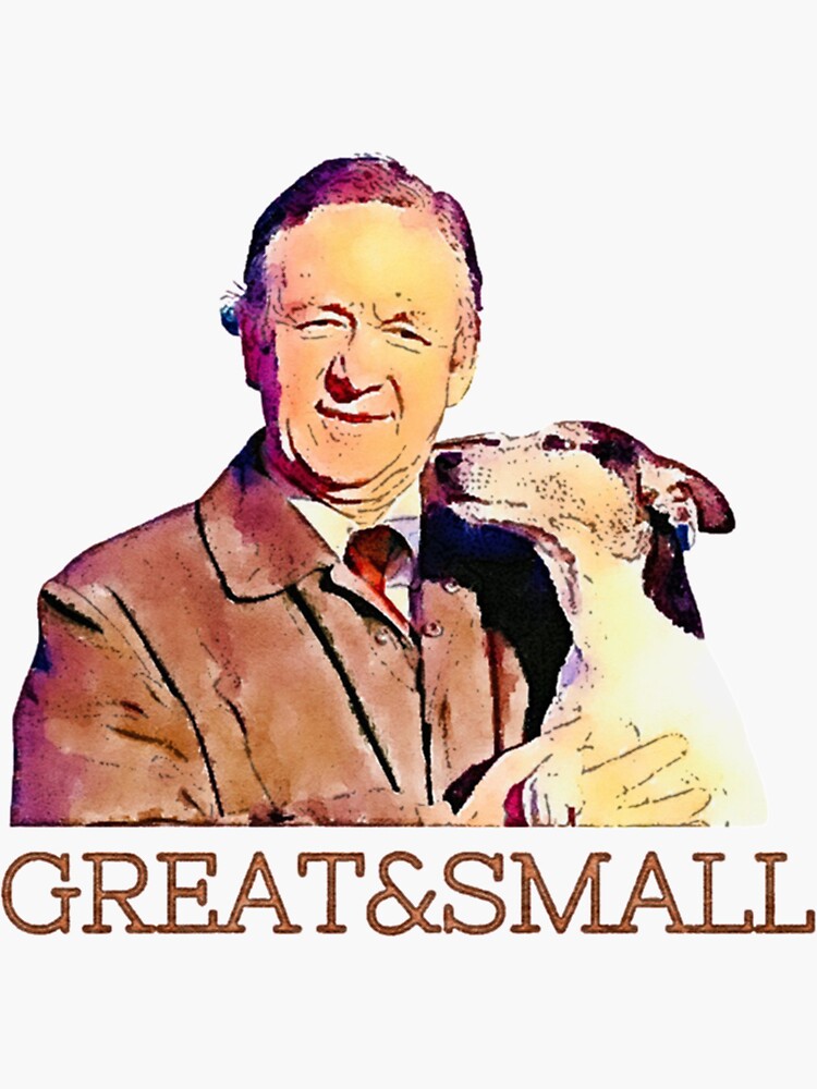 "Great and small " Sticker for Sale by symboshop | Redbubble