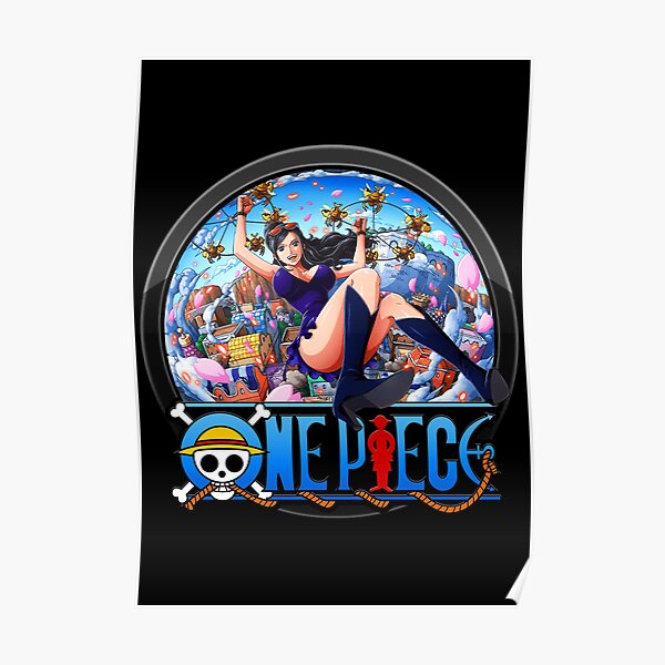 "ONE PIECE - NICO ROBIN" Poster for Sale by CIRCLERET | Redbubble
