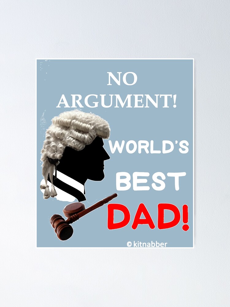 "Funny Jokes For You No Argument World'S Best Dad Kitnabber Design ...