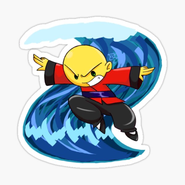 "Omi Xiaolin Showdown " Sticker for Sale by Pokeballs4Sale | Redbubble