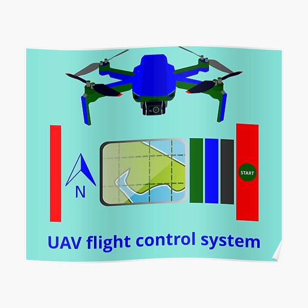 "drone flight control system" Poster for Sale by austria-digital ...