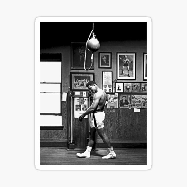 "The History of Fighting - Muh Ali Classic" Sticker for Sale by ...