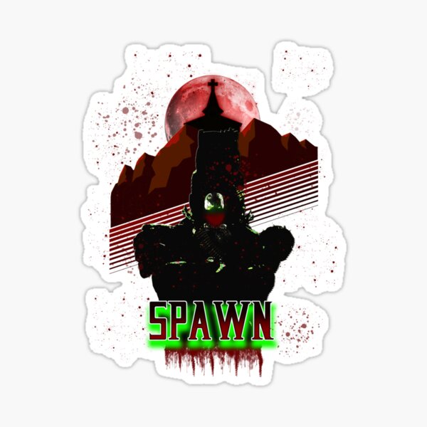 "Spawn " Sticker for Sale by KaneLauren2 | Redbubble