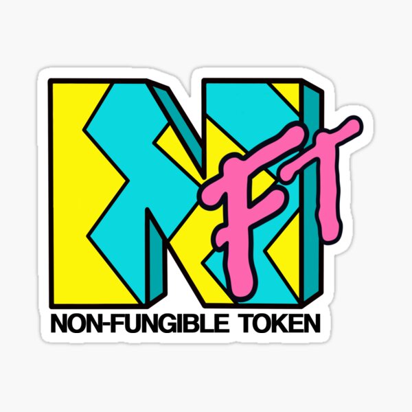 "NFT shirt, NFT stickers, web 3, mtv inspired, 90s babes, crypto ...