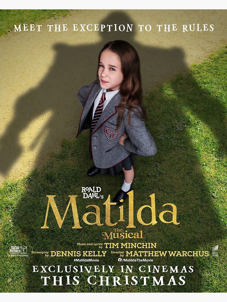 "Matilda The Musical" Sticker for Sale by mckinney-shop | Redbubble