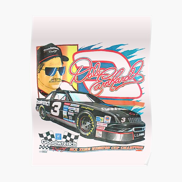 "Dale Earnhardt NASCAR Racing" Poster for Sale by JasonRShop | Redbubble