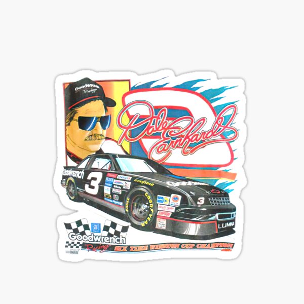 "Dale Earnhardt NASCAR Racing" Sticker for Sale by JasonRShop | Redbubble