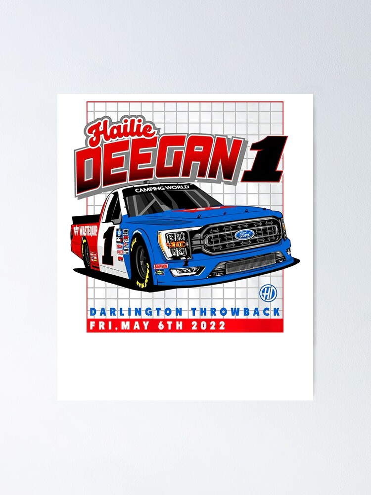 "hailie deegan" Poster for Sale by HalinaSchade | Redbubble