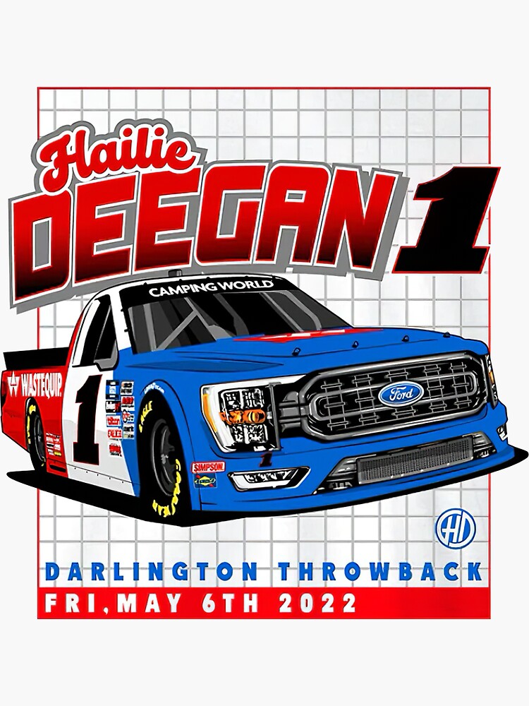 "hailie deegan" Sticker for Sale by HalinaSchade | Redbubble