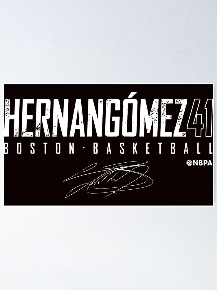 Juancho Hernangómez Bo Cruz Hustle Movie Signature Poster For Sale By Jessicarothe2 Redbubble