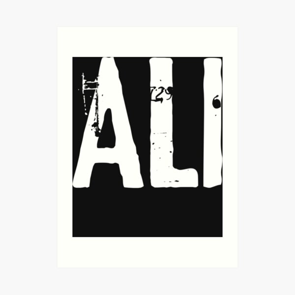 "Muhammad ali logo" Art Print for Sale by ChanAung843 | Redbubble