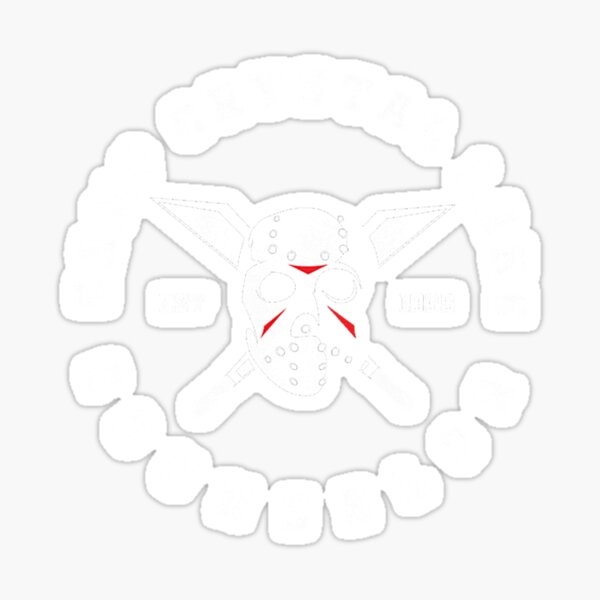 "Jason Camp Crystal Lake est 1935 Essential" Sticker for Sale by ...