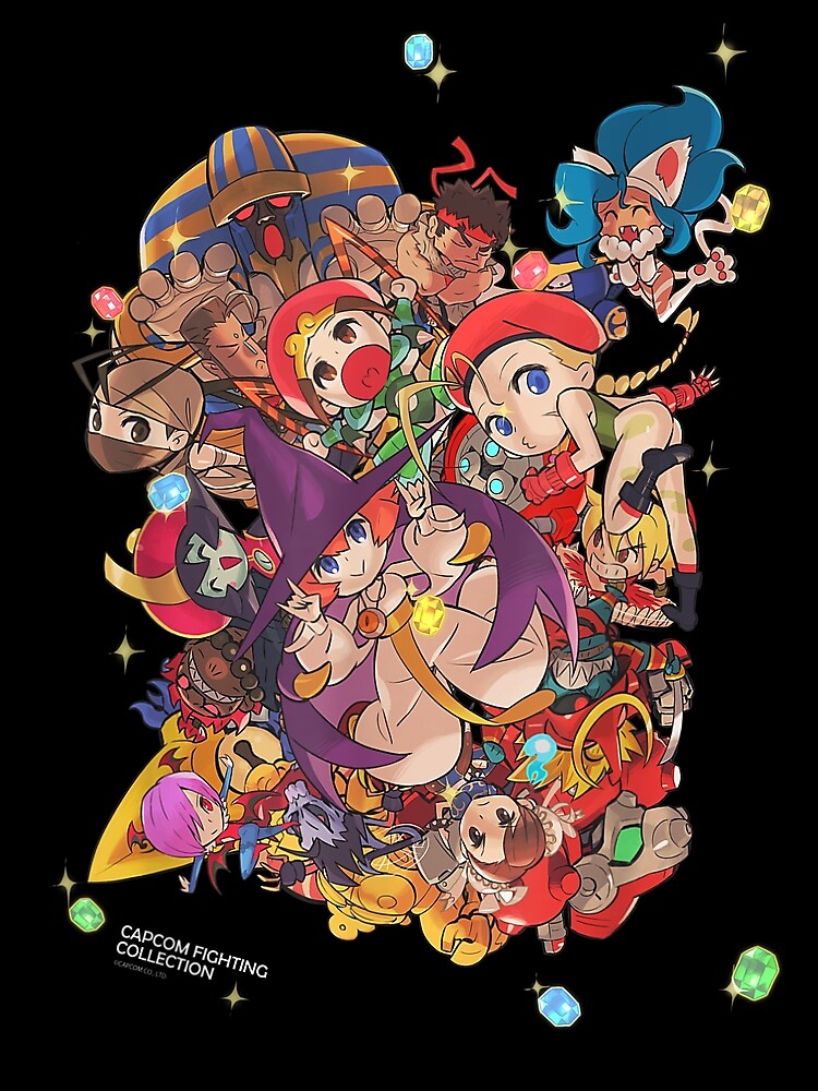 "CAPCOM FIGHTING COLLECTION" Poster for Sale by Kathalineunique | Redbubble
