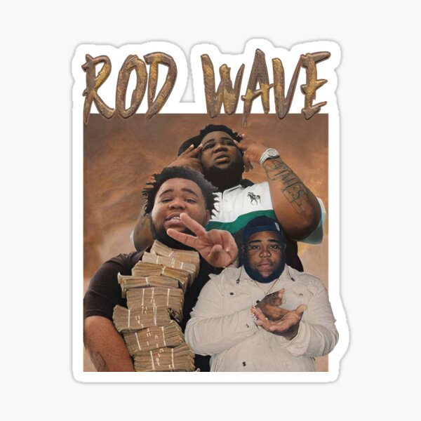 "Rod Wave Rapper " Sticker for Sale by JosieQueen | Redbubble