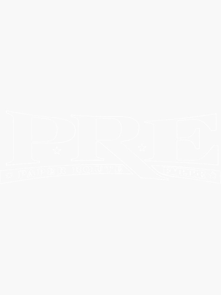 "Paper Route Empire" Sticker for Sale by IsabelleJuhasz | Redbubble