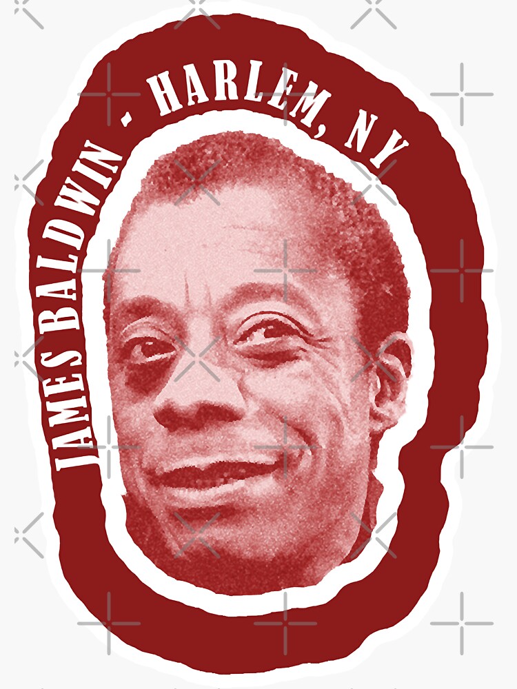 "Gift Idea James Baldwin Black Lives Matter Christmas Holiday" Sticker ...