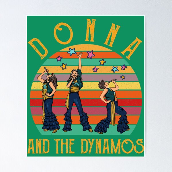 "Donna and the dynamos Gift " Poster for Sale by Chelykan | Redbubble