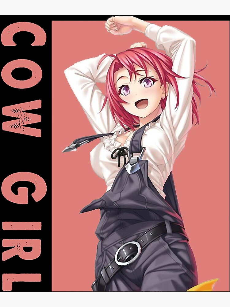 Póster «Chica que ama el anime Chica vaca Goblin Slayer Anime Awesome ...