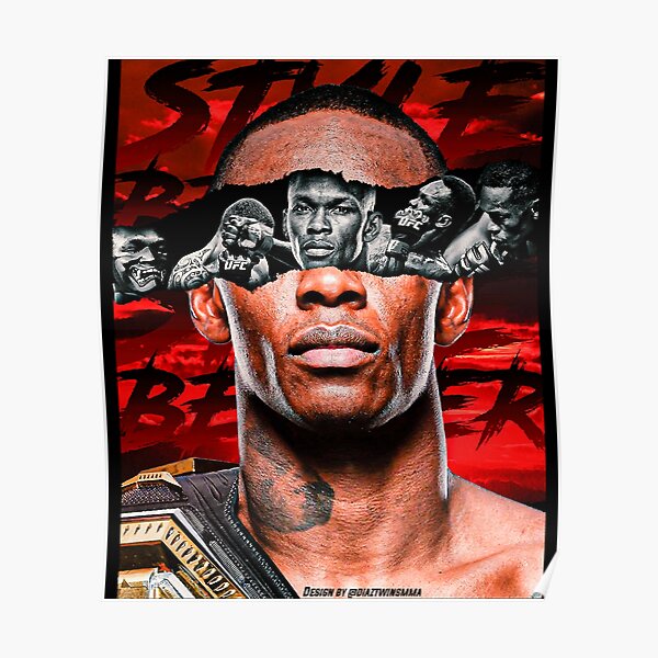 "Israel Adesanya - Style Bender - UFC 276 " Poster for Sale by ...