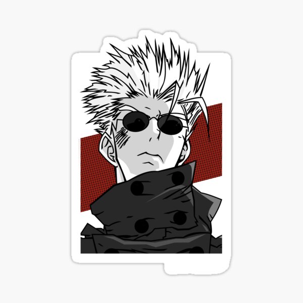 "TRIGUN" Sticker for Sale by animesz | Redbubble