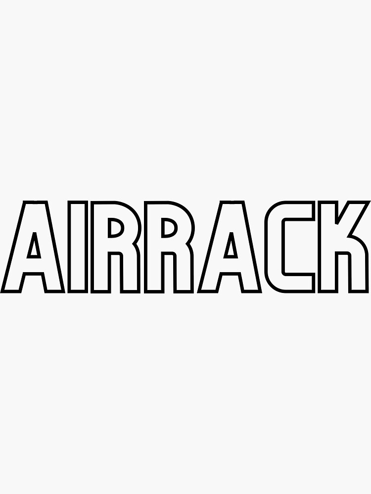 "Airrack" Sticker for Sale by theaggi | Redbubble