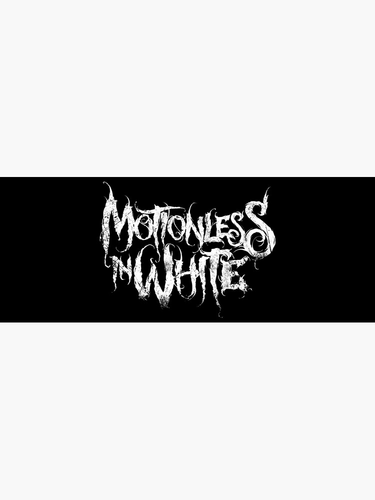 "Motionless In White logo" Poster for Sale by StefanieHue33 | Redbubble