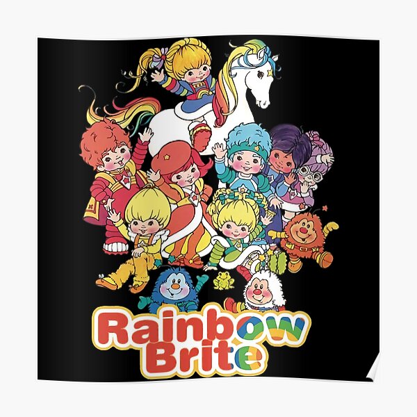 "Rainbow Brite" Poster for Sale by ChikXek7200 | Redbubble