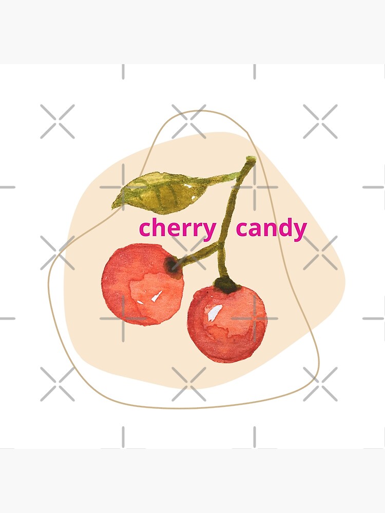 "vintage cherry pattern retro collection" Poster for Sale by ...